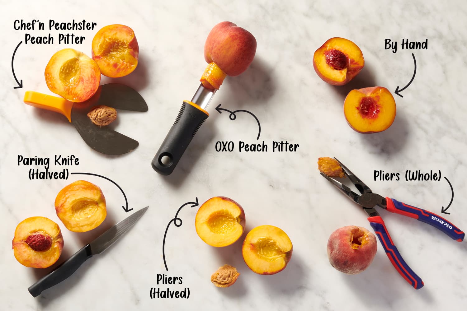 The Easiest Way to Pit a Peach | The Kitchn