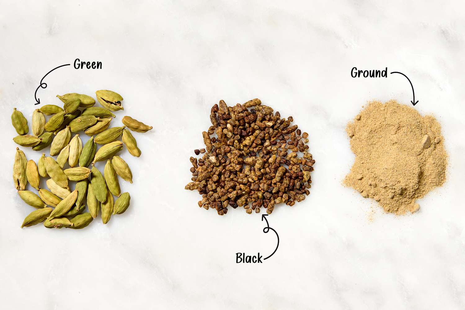 Ground cardamom store