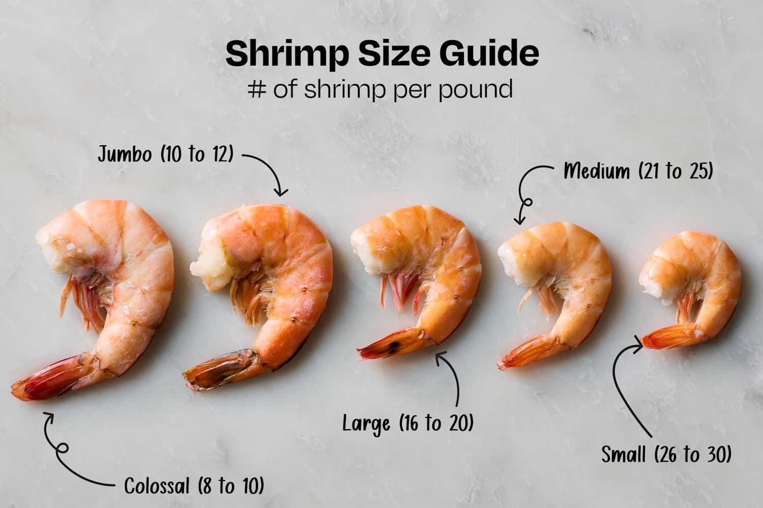 Shrimp Sizes: A Complete Guide (With Photos) | The Kitchn