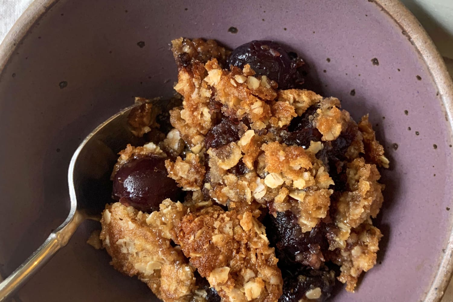 This Old-Fashioned Cherry Crunch Is the Perfect Quick Dessert | The Kitchn