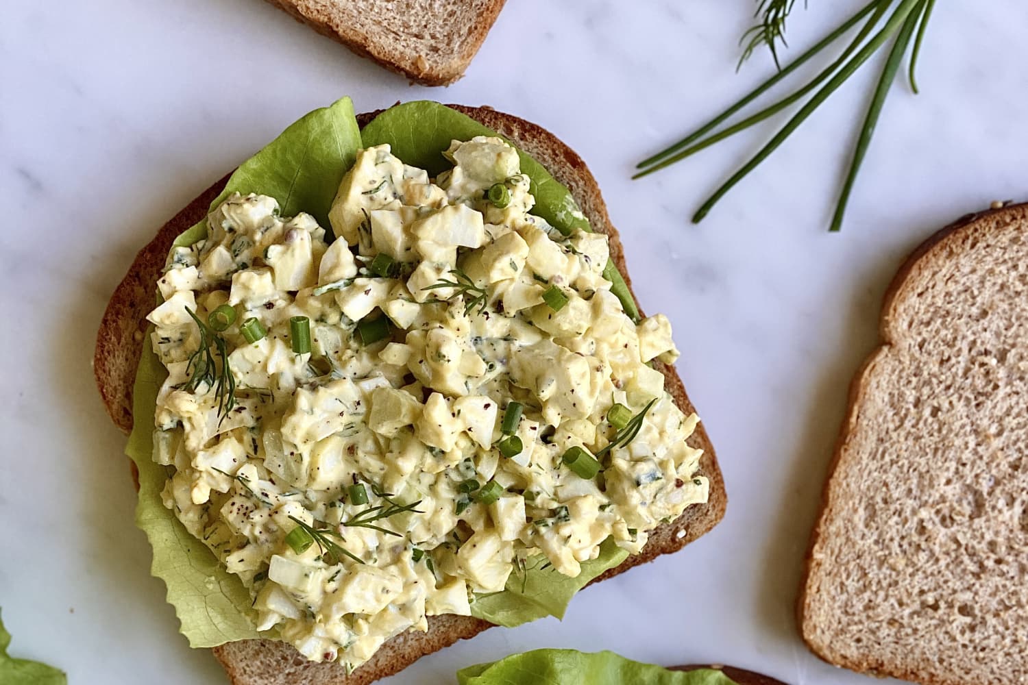 Egg Salad Sandwich Recipe The Kitchn