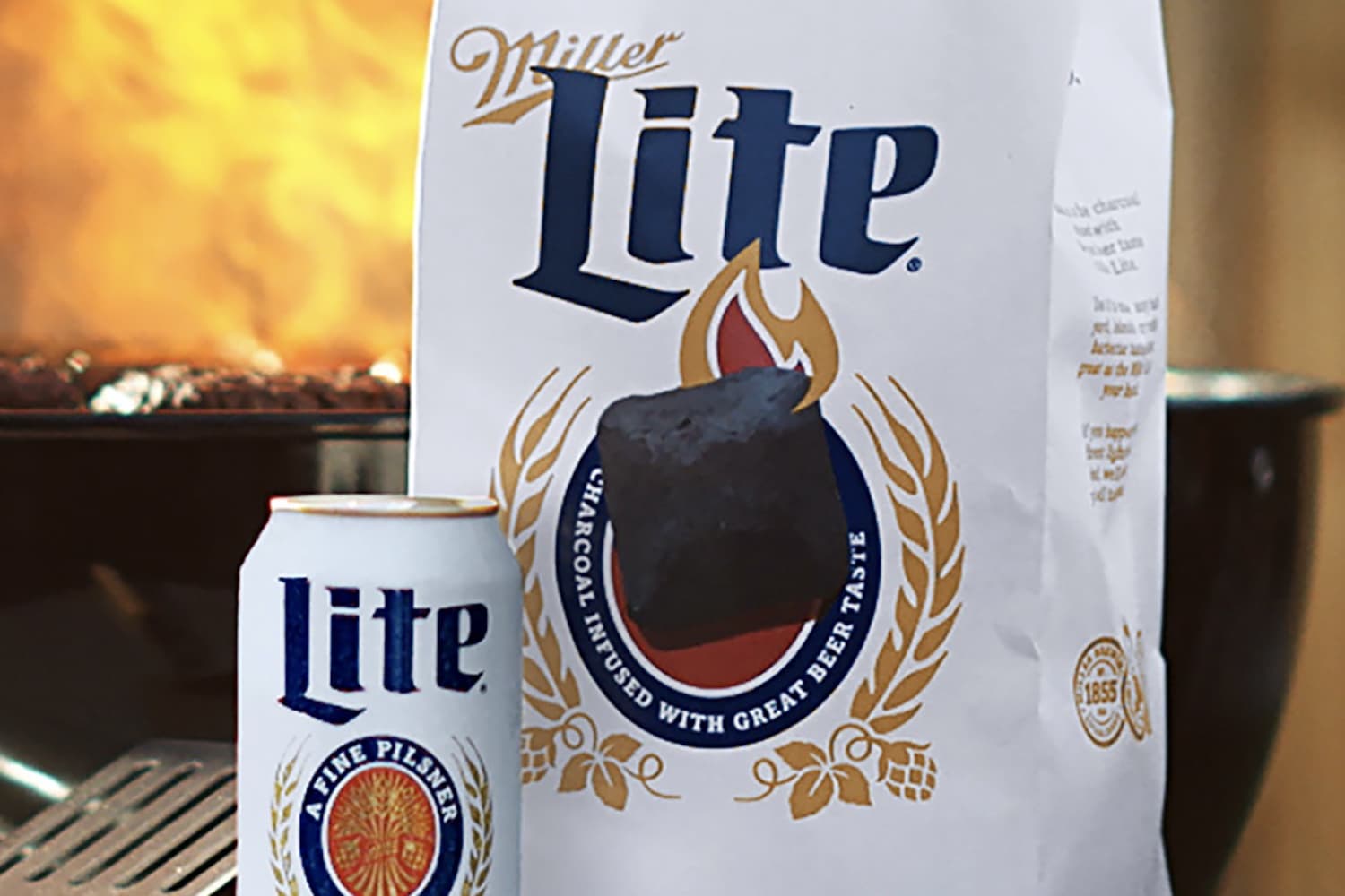 Miller Lite Just Launched a Beer-Infused Charcoal for Summer | The Kitchn