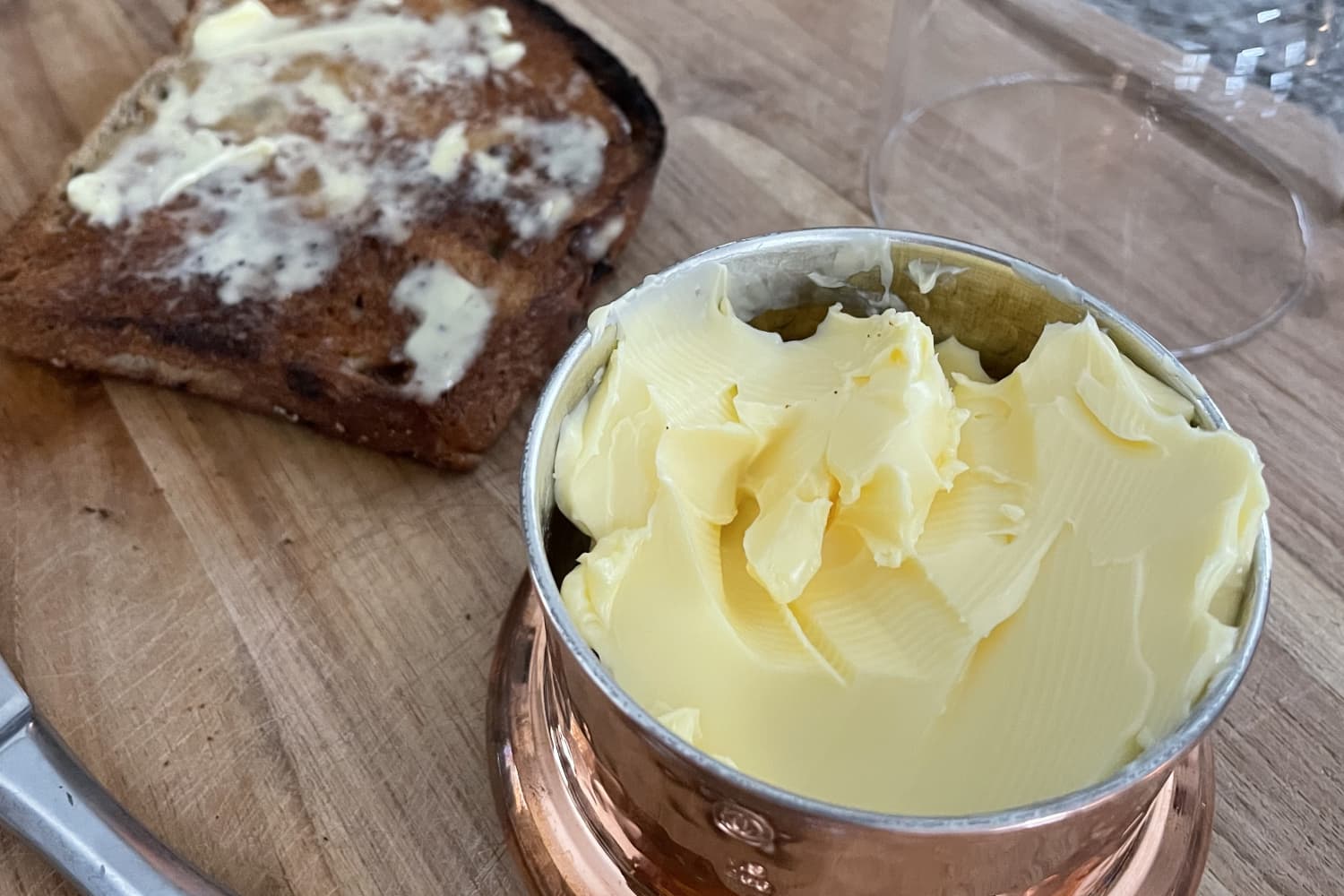 Williams Sonoma Hammered Copper Butter Keeper Review 2022 | The Kitchn