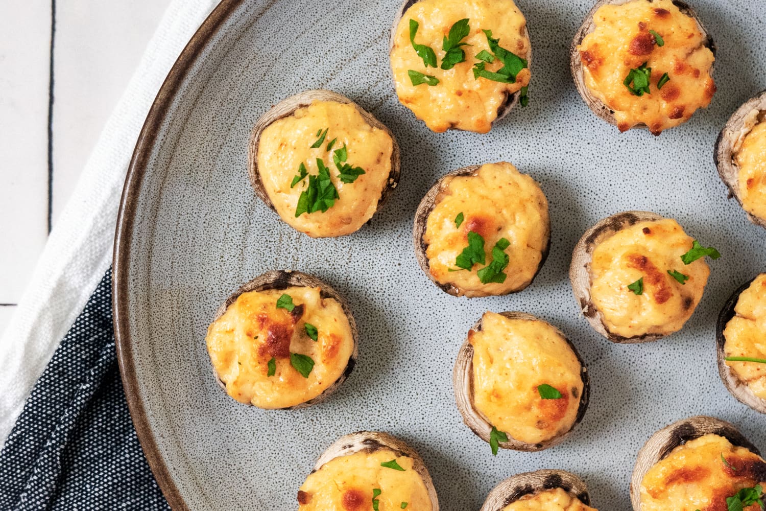Cream Cheese Stuffed Mushrooms Recipe | The Kitchn