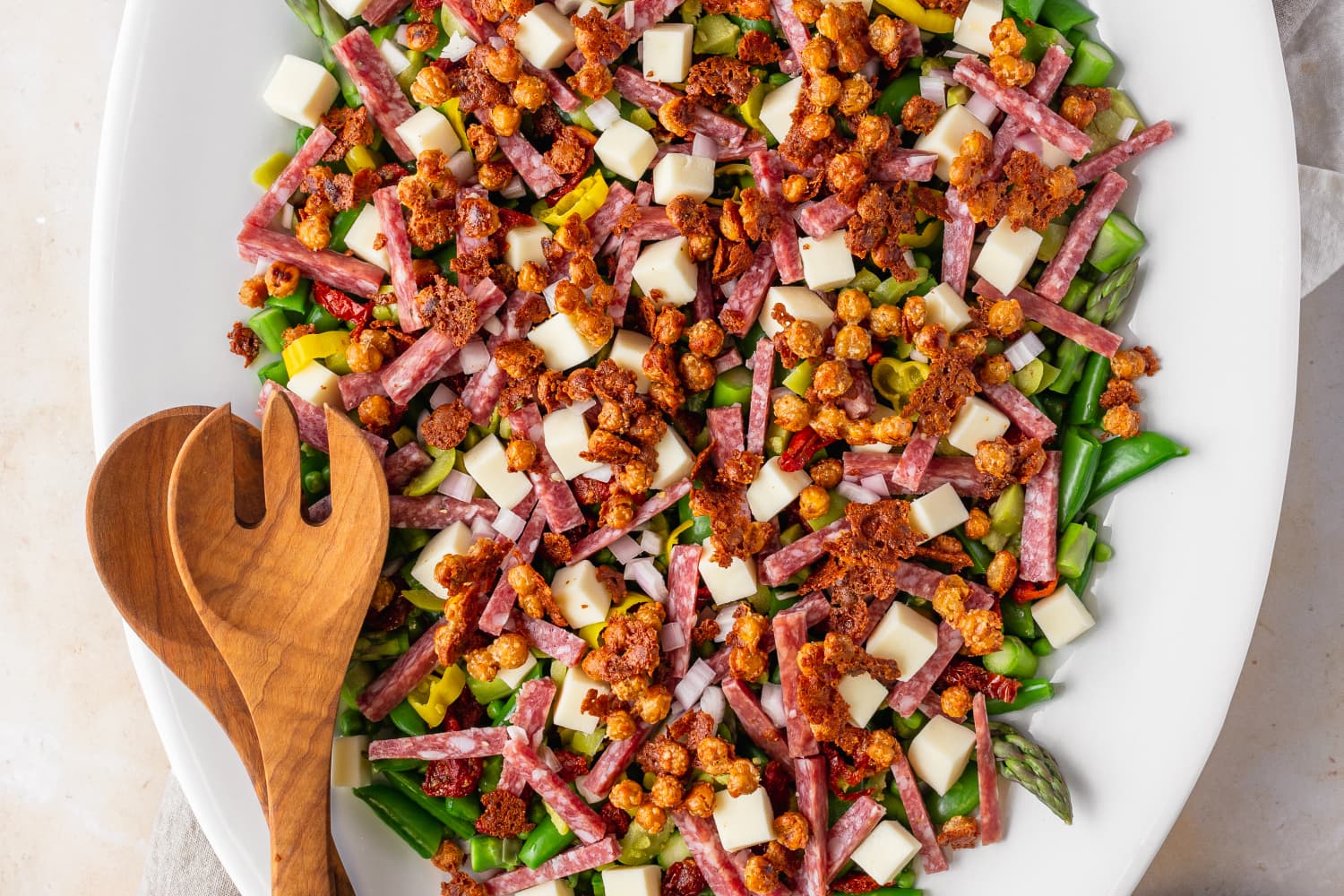 Big Springtime Chopped Salad Recipe | The Kitchn