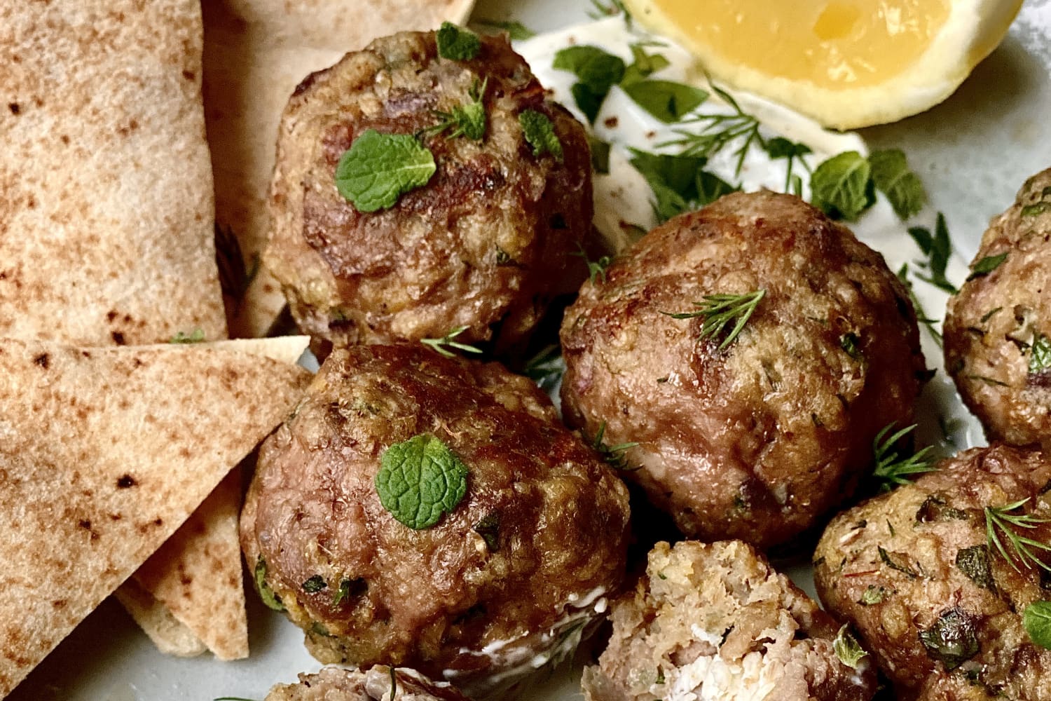 Feta-Stuffed Lamb Meatballs Recipe | The Kitchn
