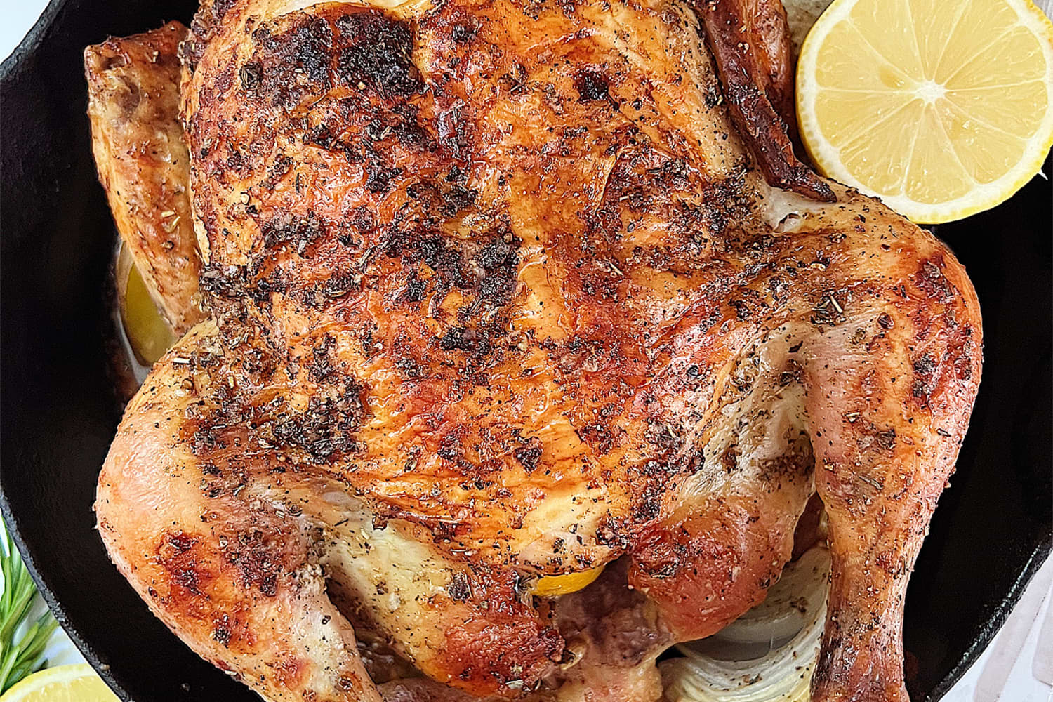 The Secret to Better Roast Chicken? Feta Brine | Cubby