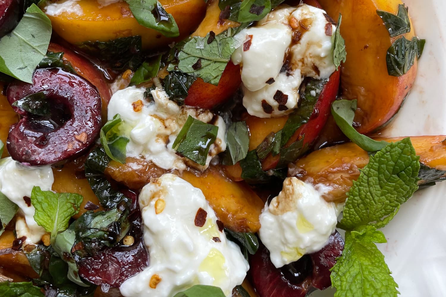 Giada de Laurentiis’ Peach & Burrata Salad Recipe Review | The Kitchn