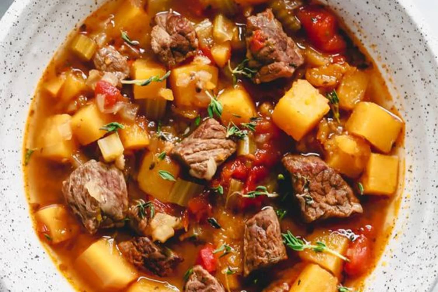 Instant Pot Vegetable Beef Soup - Primavera Kitchen | The Kitchn