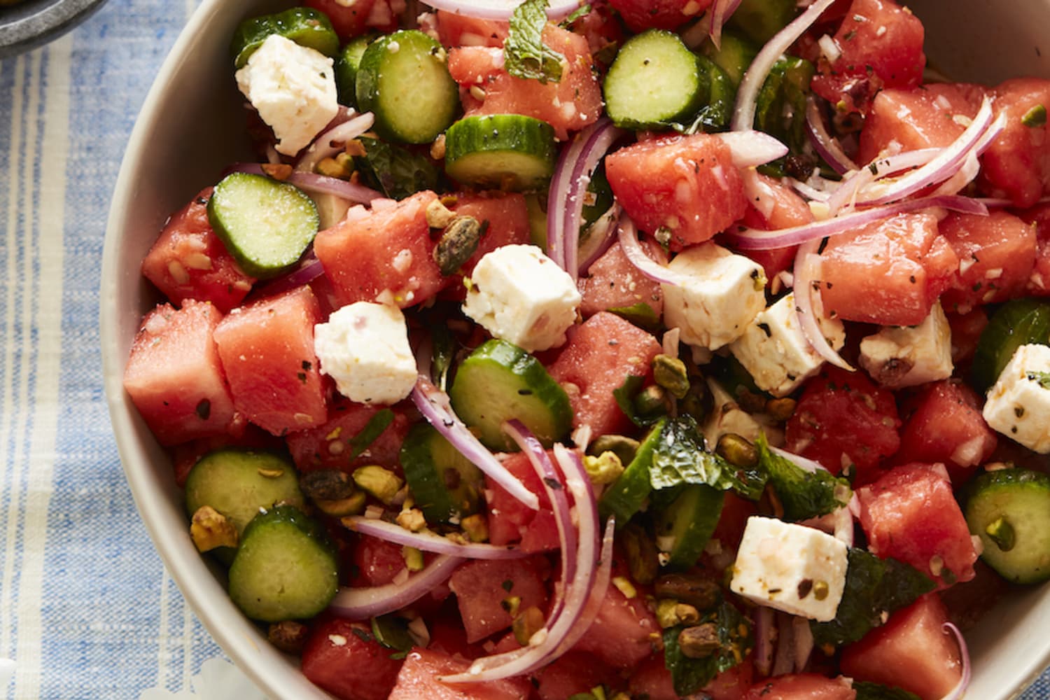 Watermelon Cucumber Salad Recipe - What’s Gaby Cooking | The Kitchn