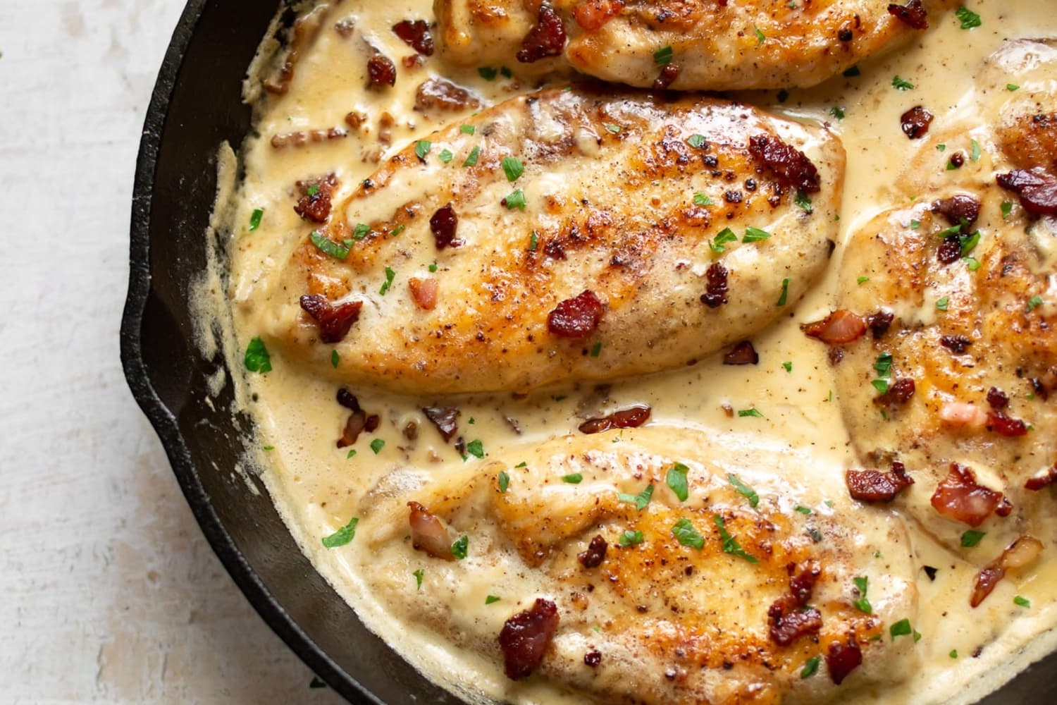 Creamy Bacon Chicken Recipe - Salt and Lavender | The Kitchn