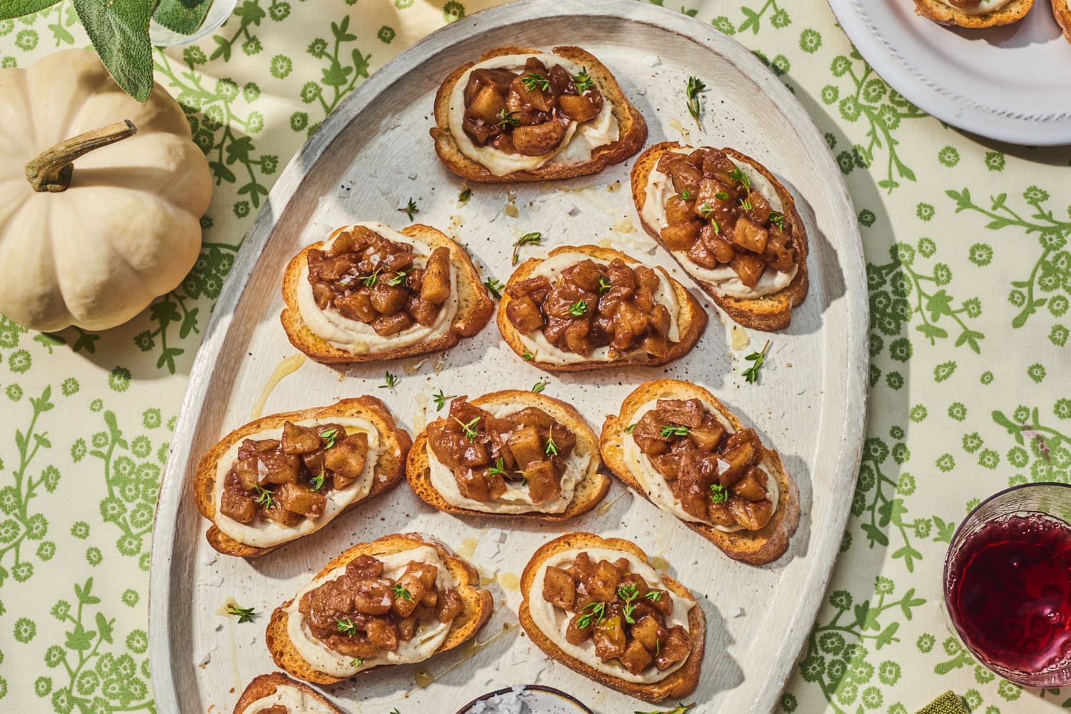 Shanika Graham-White's Fall Apple Crostini | The Kitchn