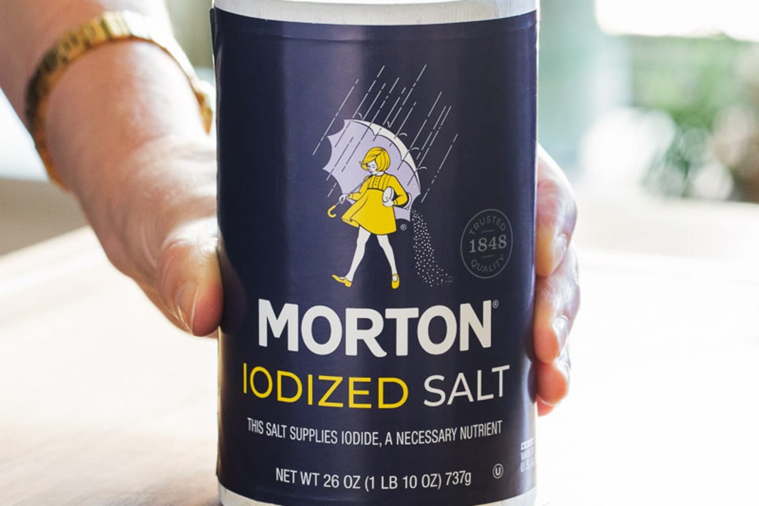 This Not-So-Secret Feature on Morton Table Salt Lids Is Game-Changing ...