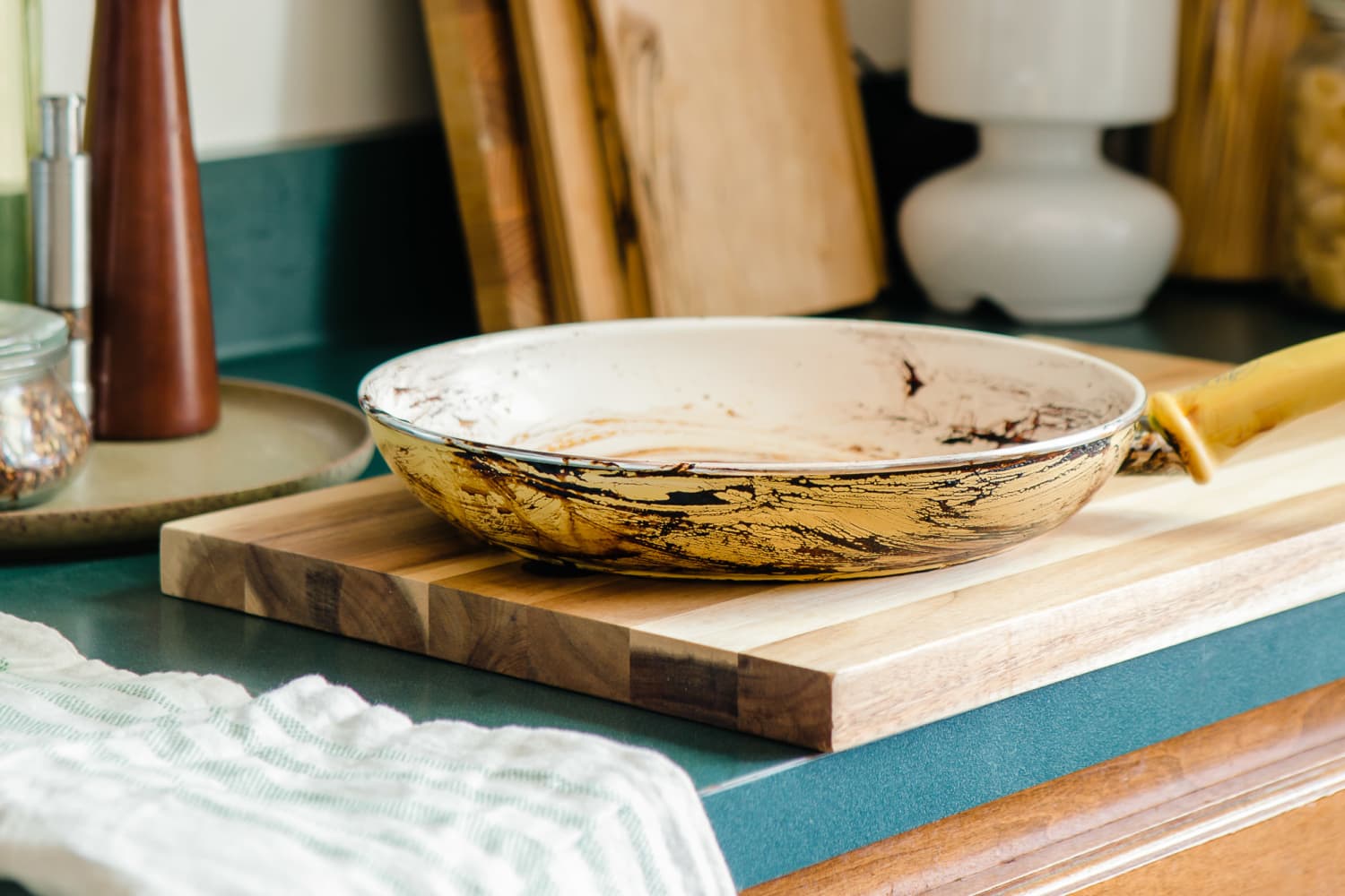 How to Clean a Dirty Nonstick Ceramic Pan | The Kitchn