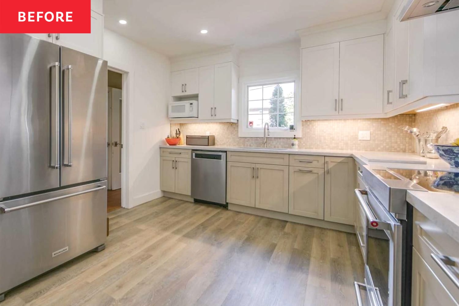 This Closed-Off Kitchen Loses a Load-Bearing Wall in a $36K Reno ...
