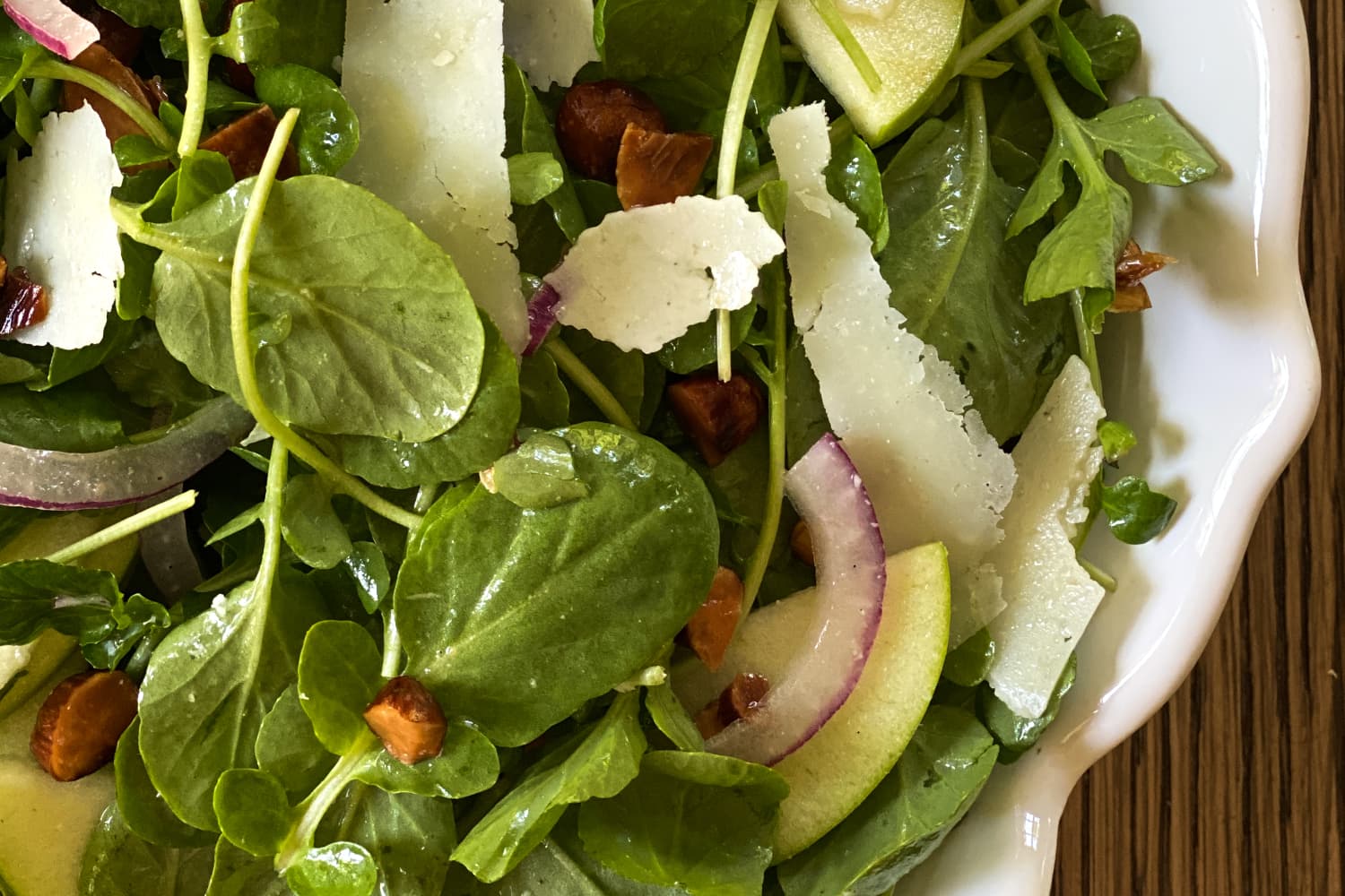 Watercress Salad Recipe (Simple Side with Apples and Homemade ...