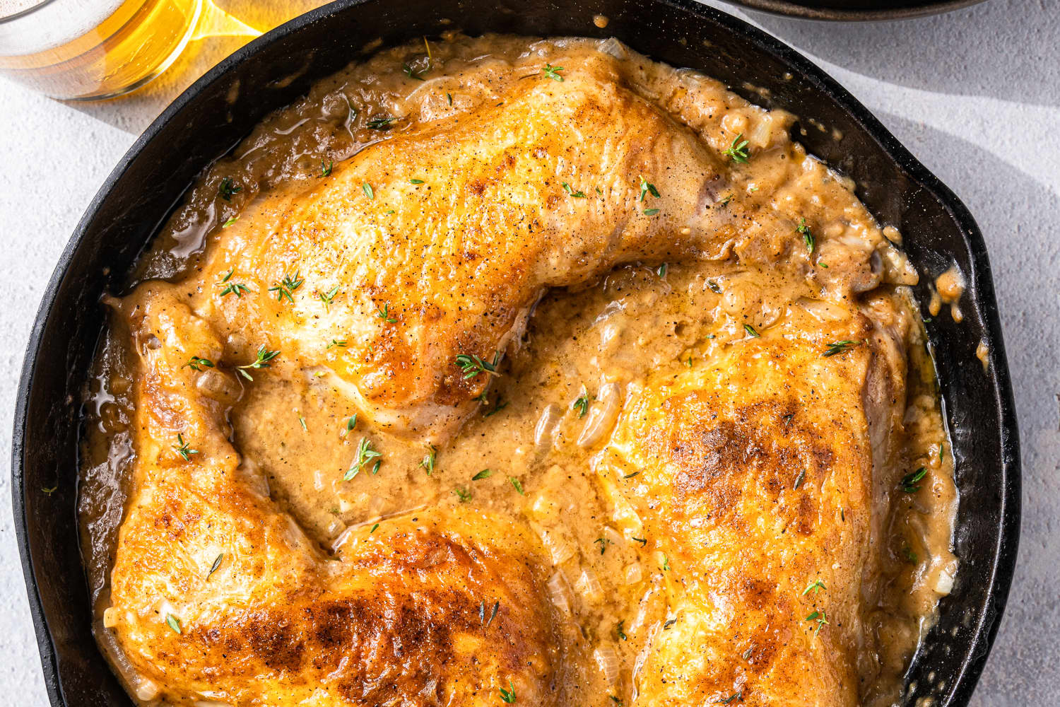 Smothered Chicken Recipe (with Creamy Onion Gravy) | The Kitchn
