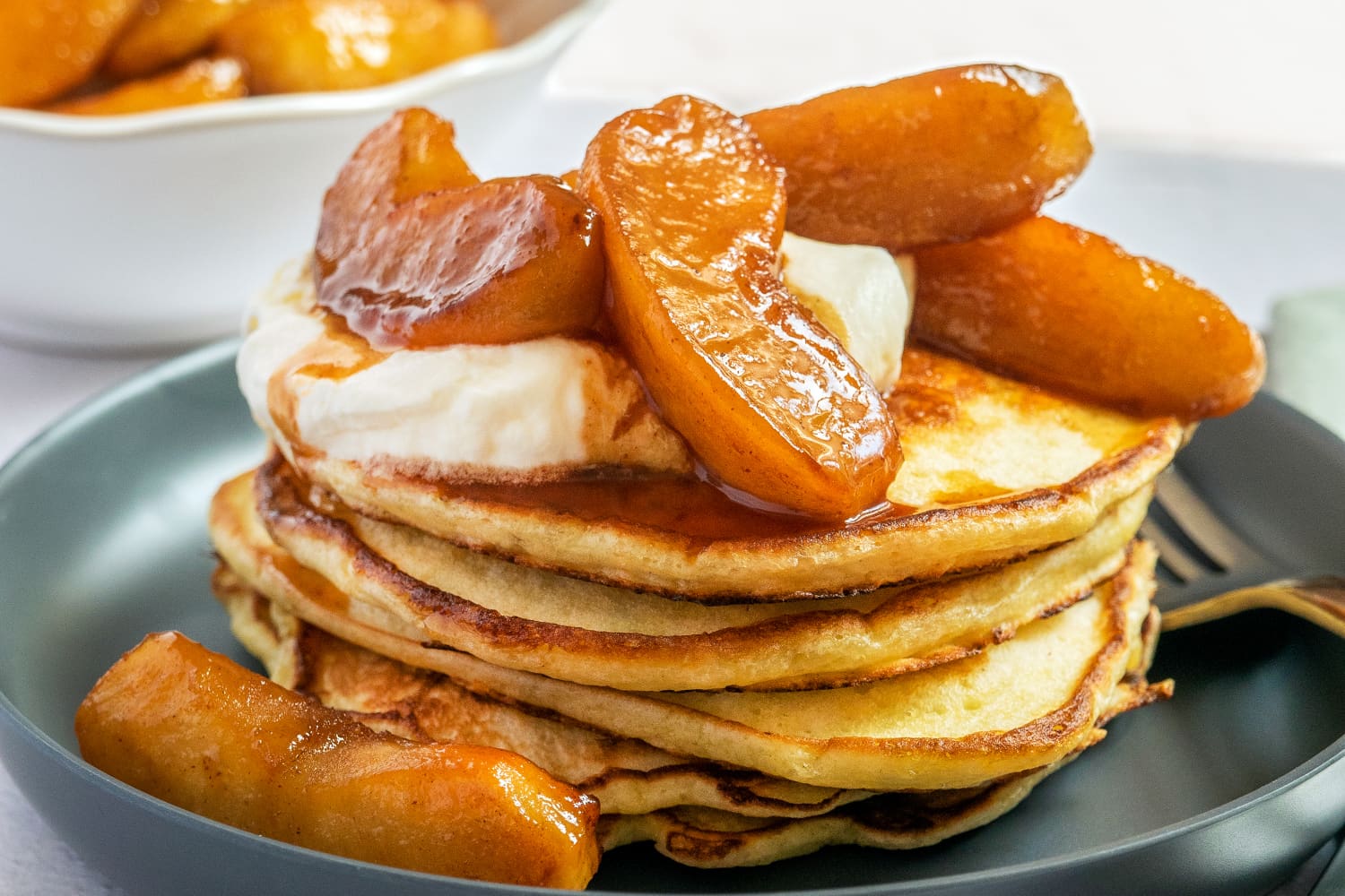 Apple Pancakes Recipe (with Caramelized Apples) | The Kitchn