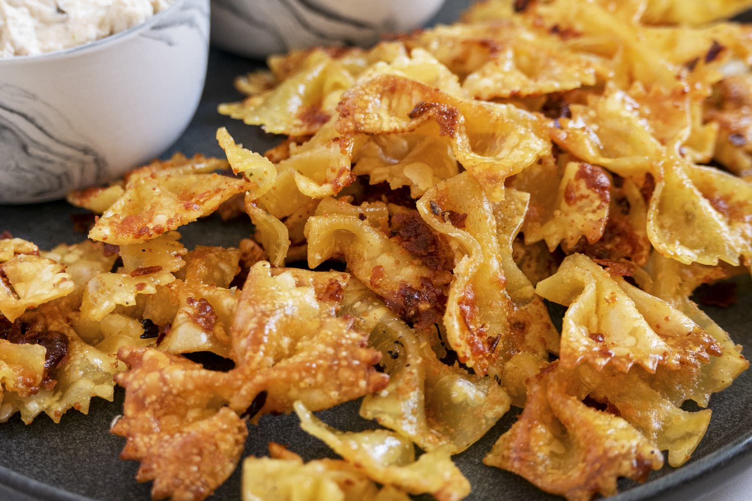 Pasta Chips Recipe (Oven or Air Fryer) | The Kitchn