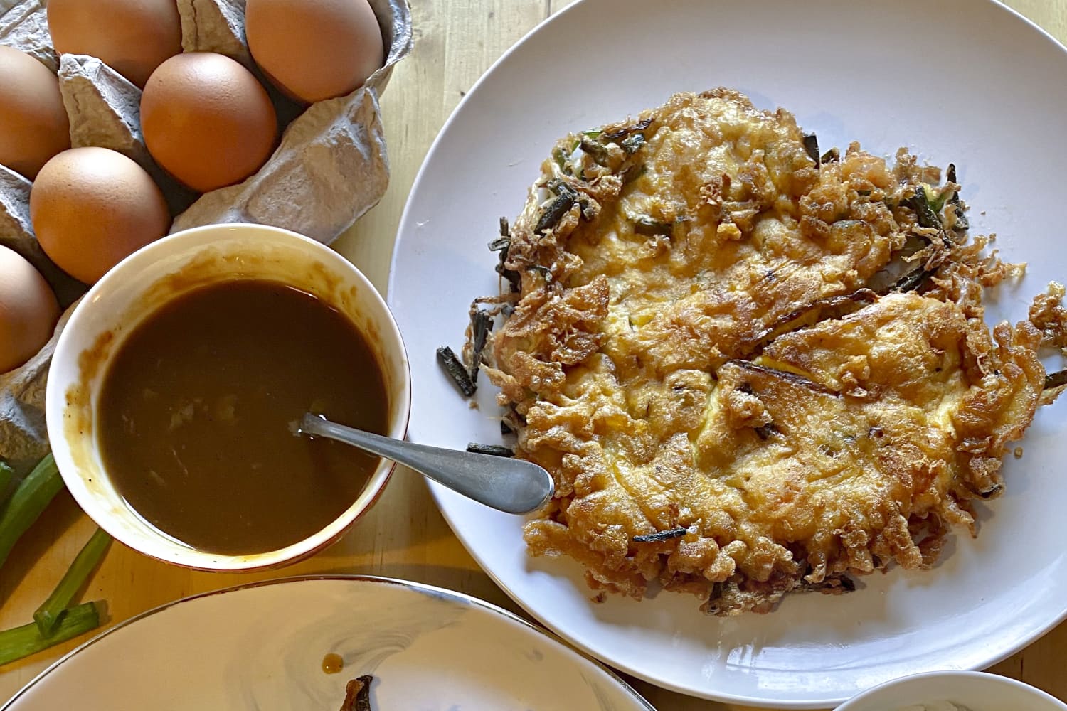 how to cook chicken egg foo young
