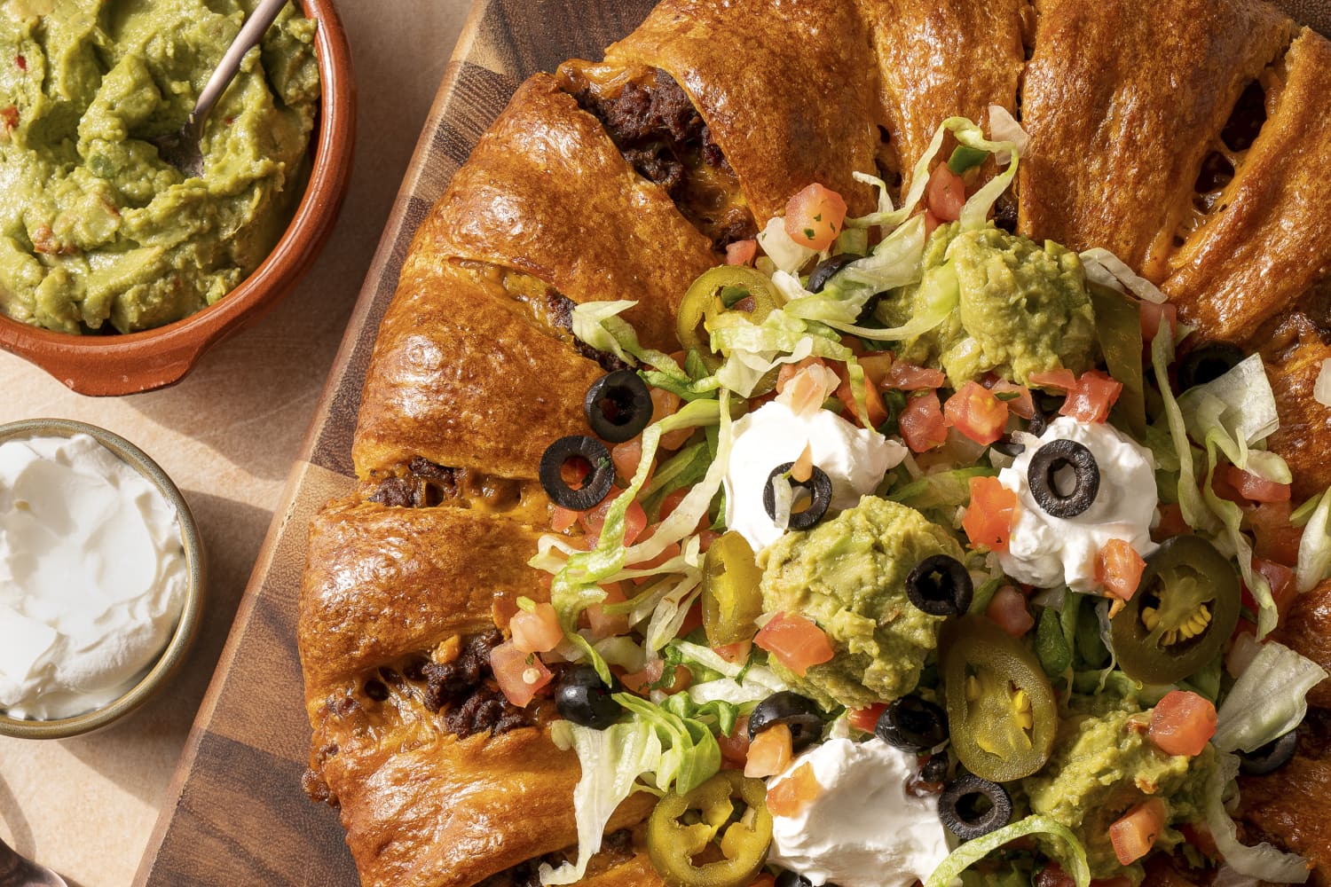 Taco Ring Recipe (Made With Crescent Rolls) | The Kitchn