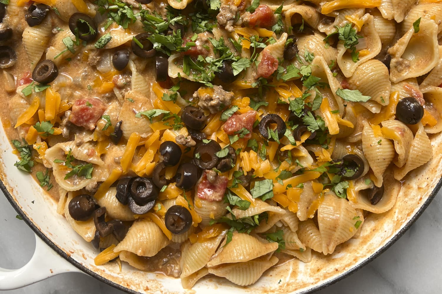 Taco Pasta Recipe (Ready is 25 Minutes) | The Kitchn