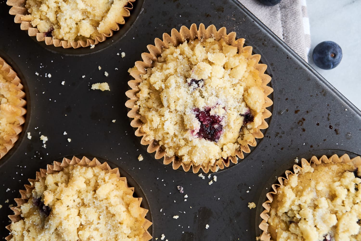 Sweet Corn Blueberry Muffin Recipe | The Kitchn