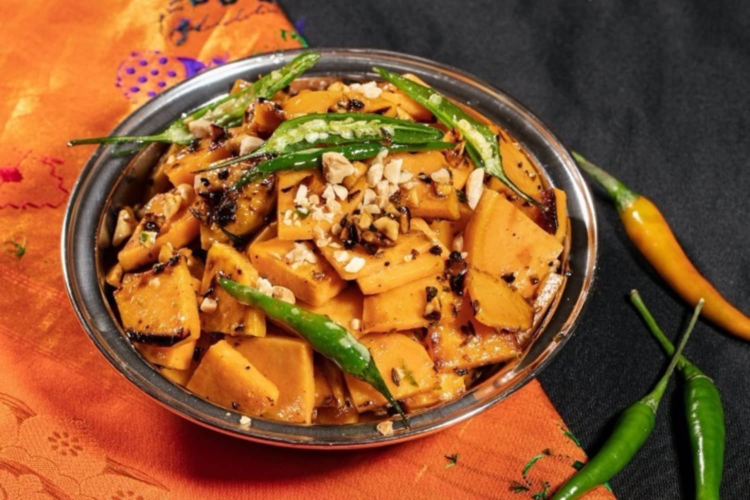 Indian Home Fries with Peanuts Recipe | The Kitchn