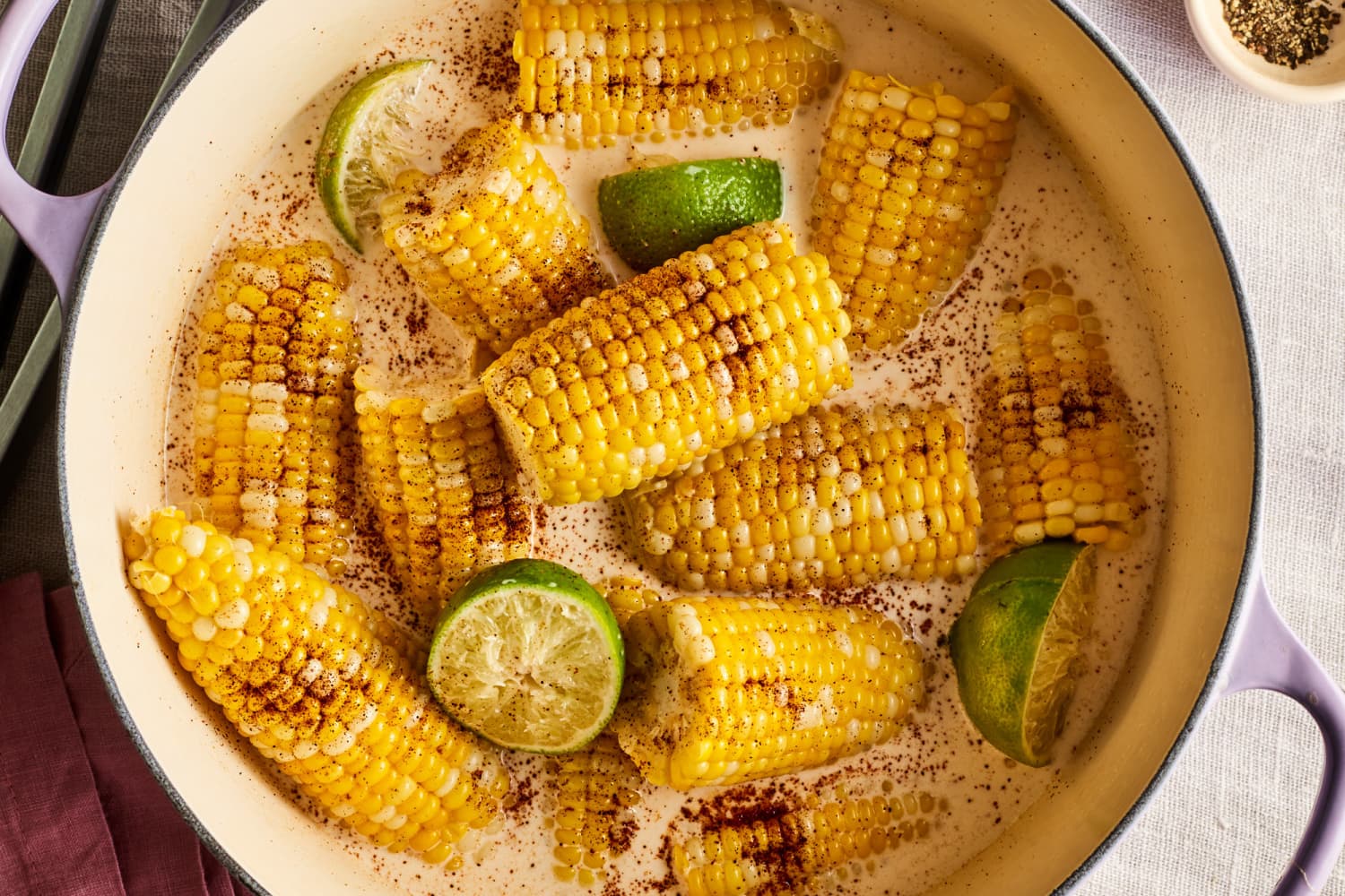 Elote-Inspired Butter Bath Corn | The Kitchn