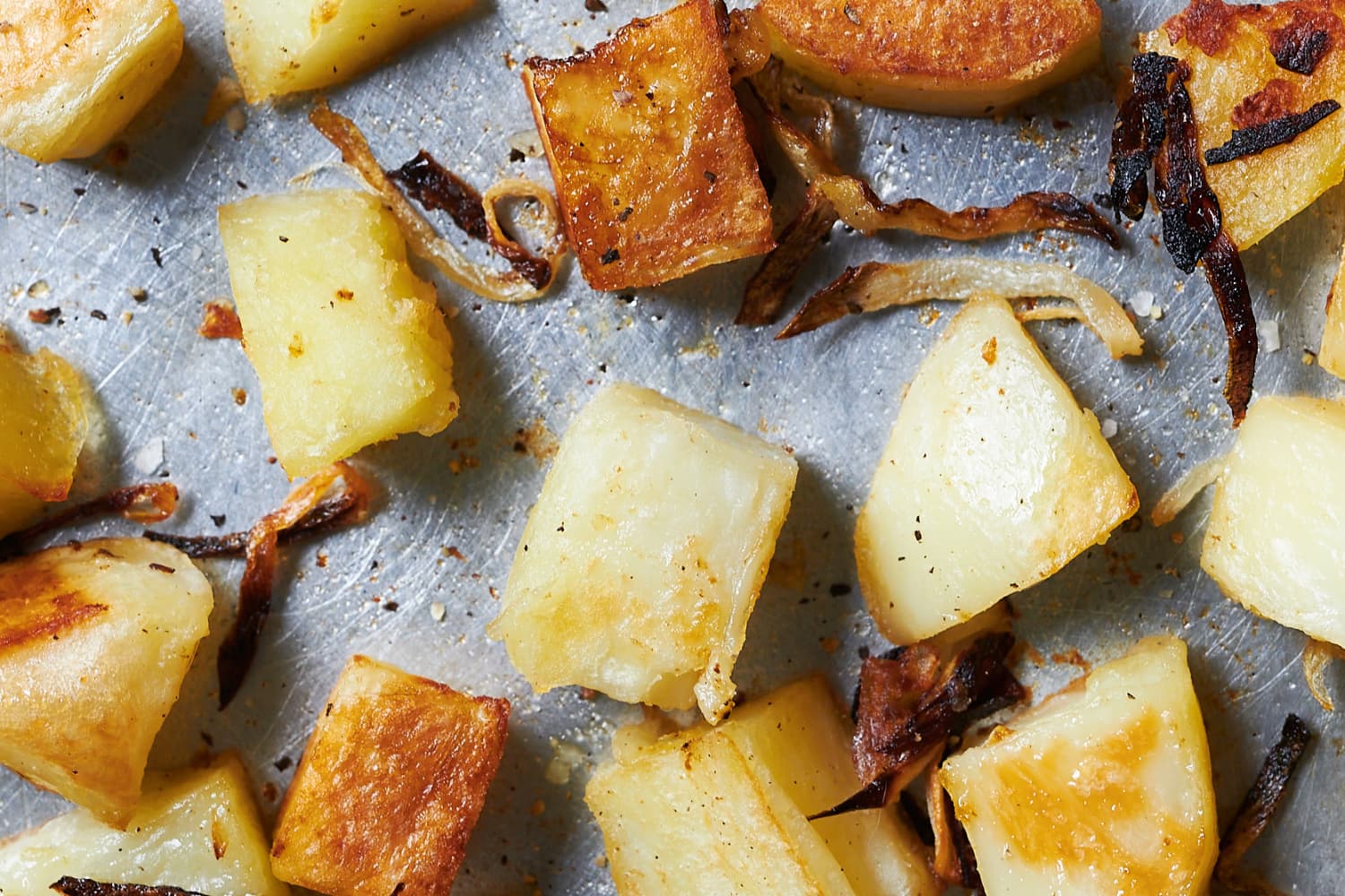 "Restaurant" Potatoes with Frizzled Onions | The Kitchn
