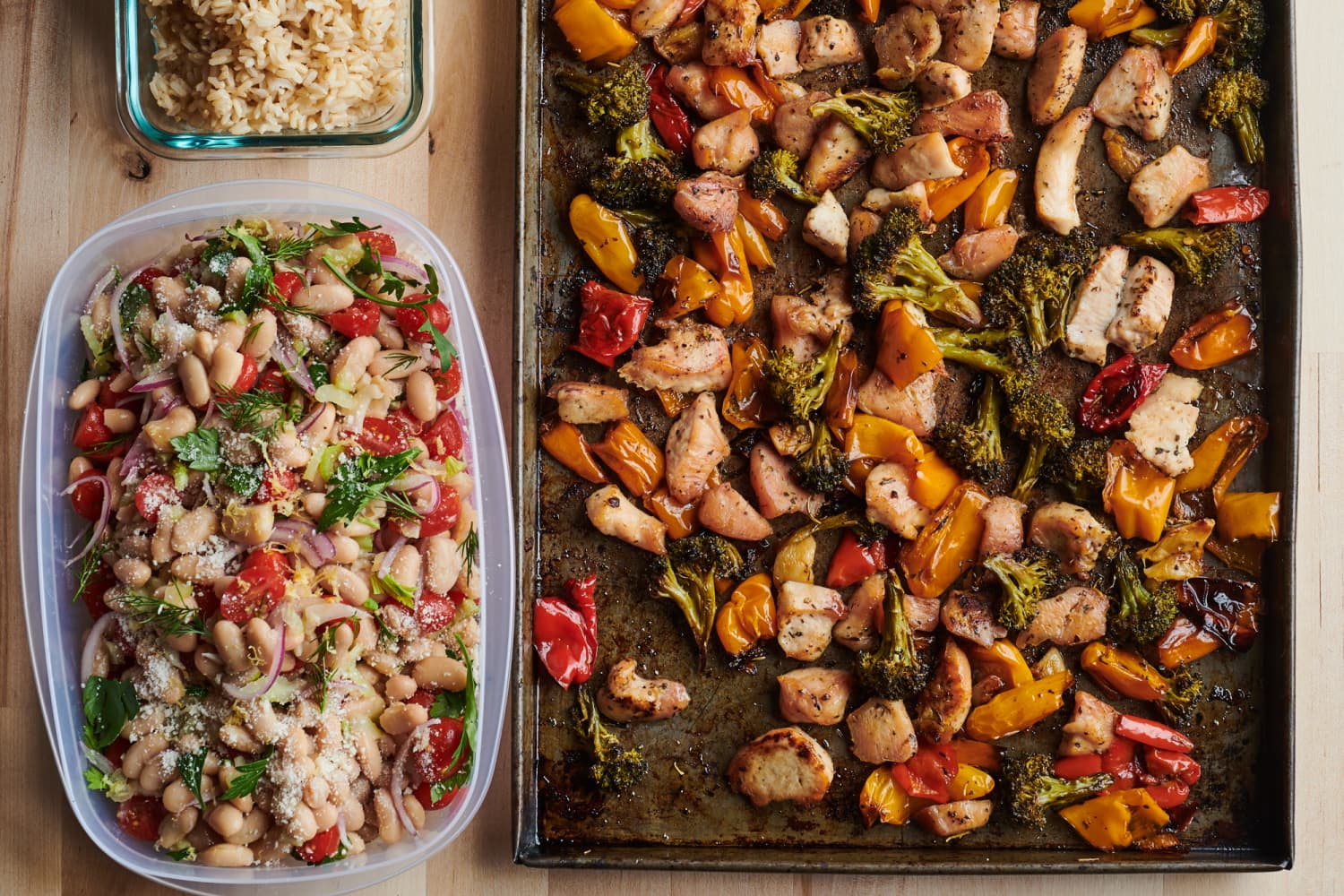 Easy 45 Minute Meal Prep for Simple Mix-and-Match Meals | The Kitchn