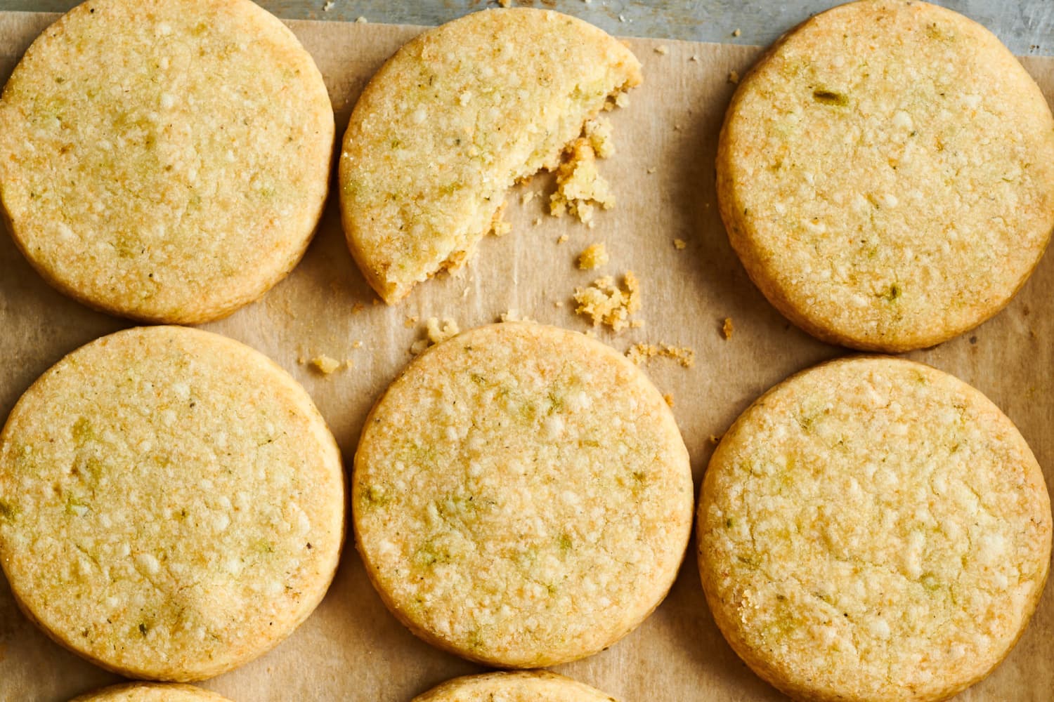 Parmesan Ranch Shortbread Crackers | The Kitchn