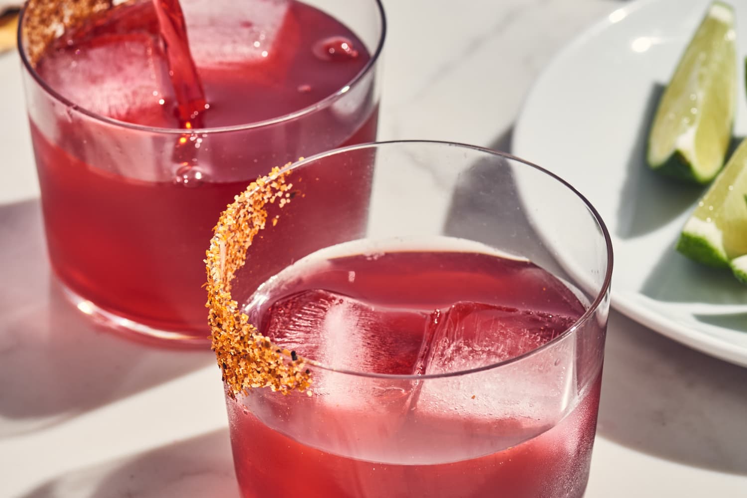 Hibiscus Mezcal Pitcher Cocktail Recipe | The Kitchn