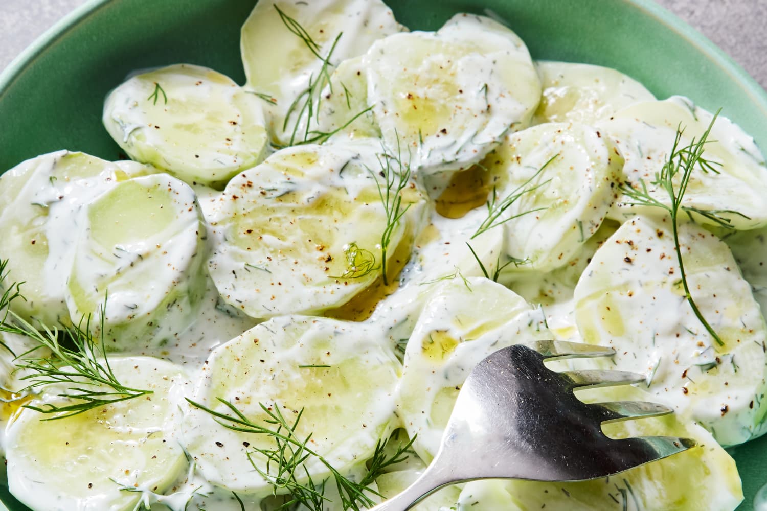 Mizeria Recipe (Polish Cucumber Salad) | The Kitchn