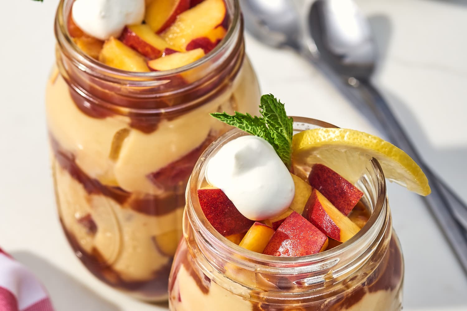 Peach Iced Tea Pound Cake Trifles | The Kitchn