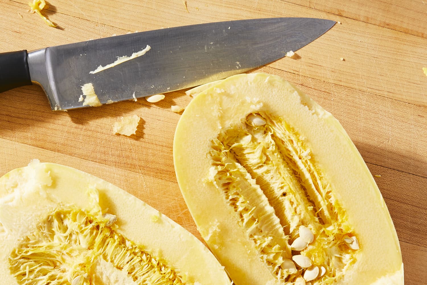 How to Cut Spaghetti Squash (Easy Step-by-Step Guide) | The Kitchn