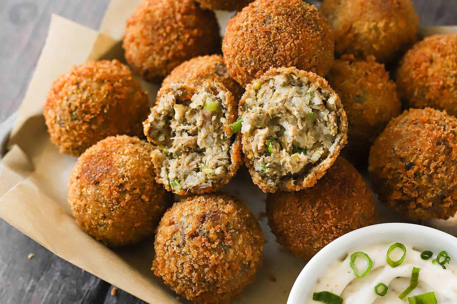 Easy Fried Boudin Balls Recipe (with Remoulade Sauce) | The Kitchn