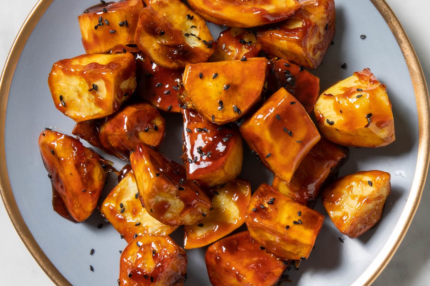 Goguma Mattang Recipe (Korean Candied Sweet Potatoes) | The Kitchn