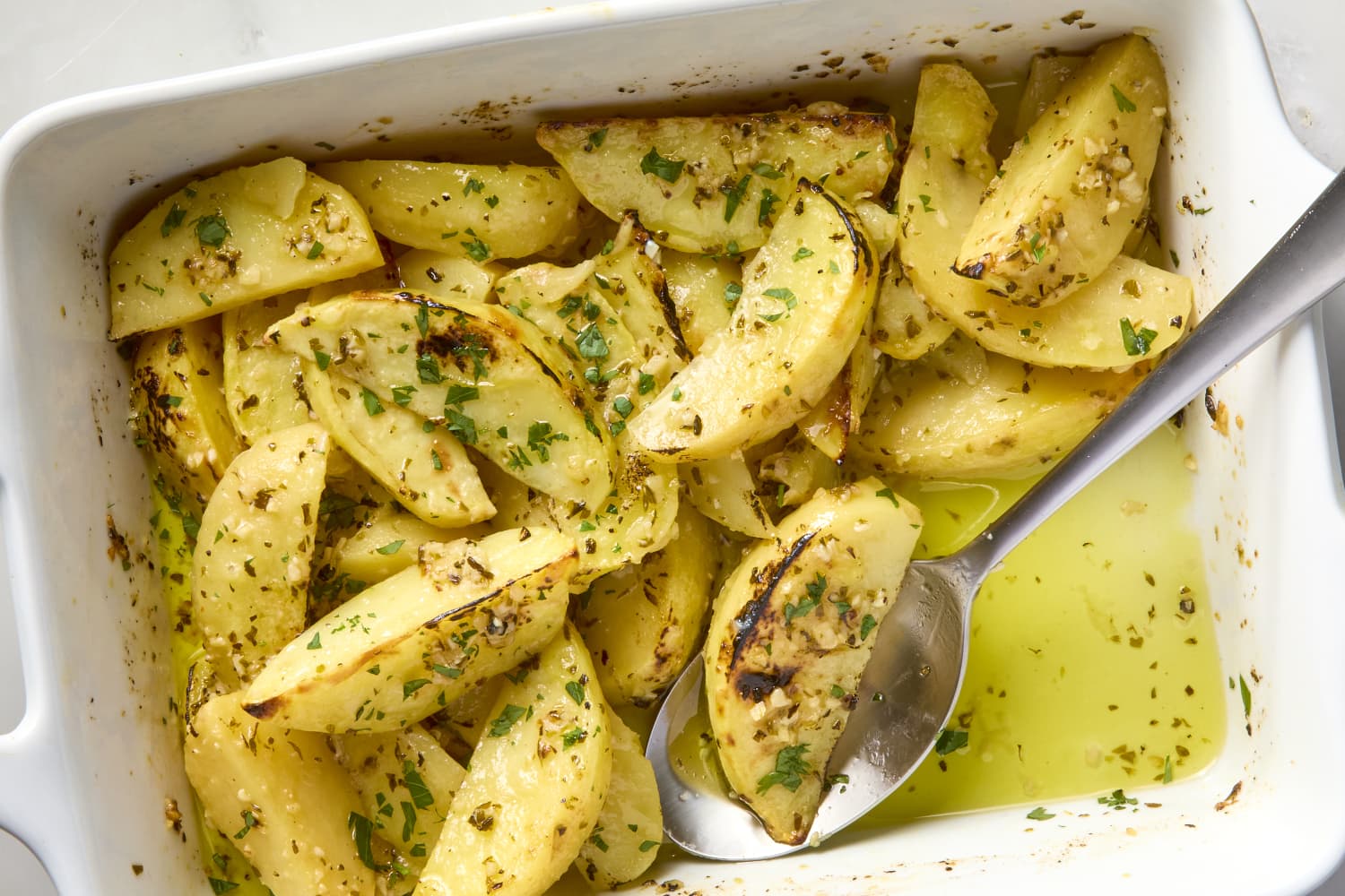 Greek Lemon Potatoes Recipe | The Kitchn