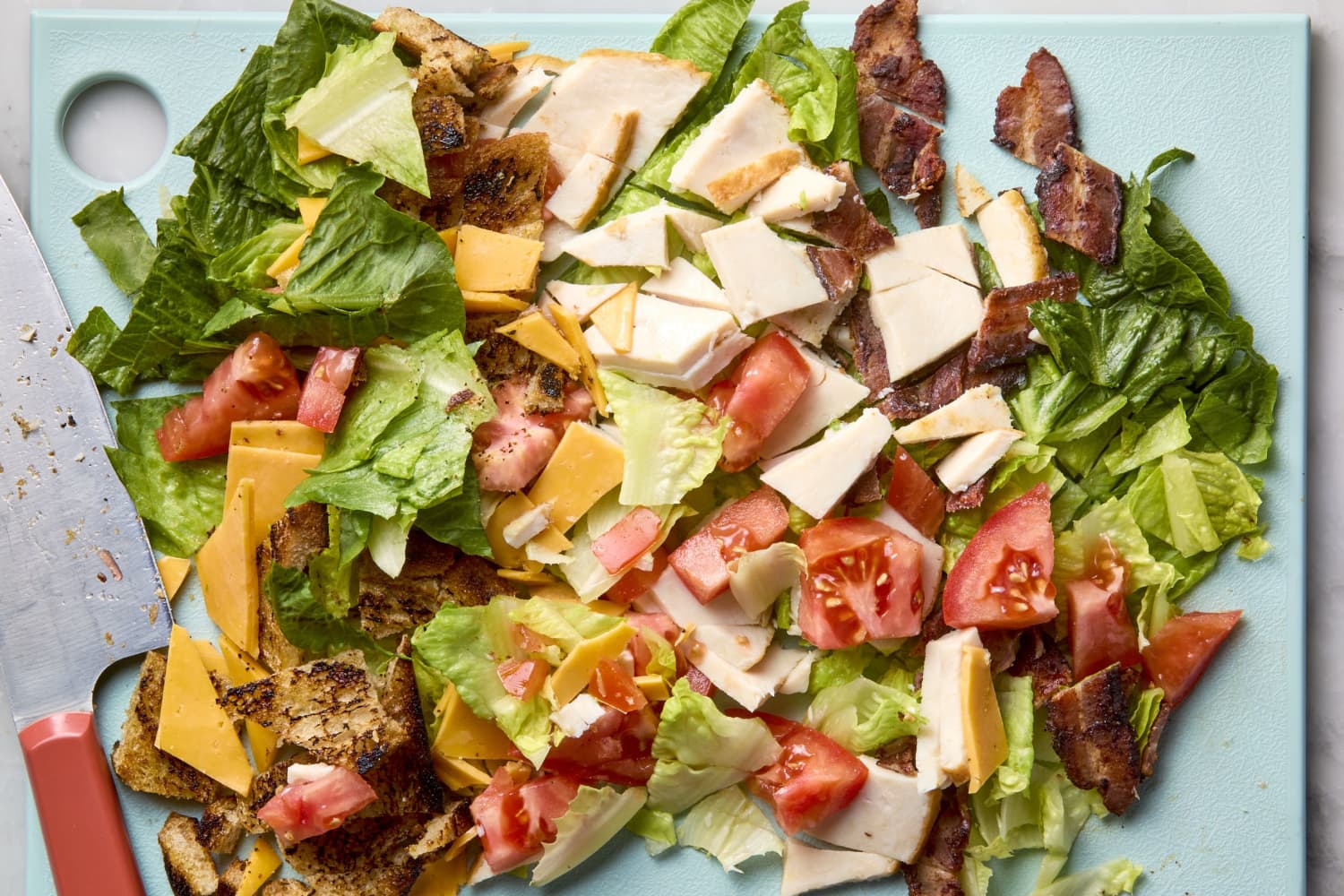 Chopped Chicken Club Salad Recipe | The Kitchn