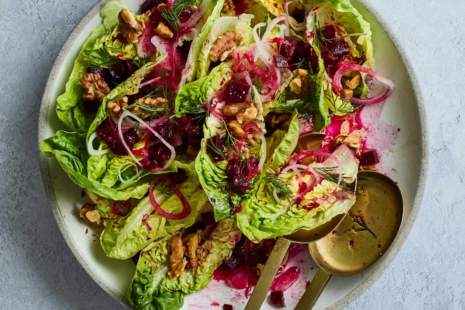 Winter Salad with Easy Roasted Beet Vinaigrette Recipe | The Kitchn