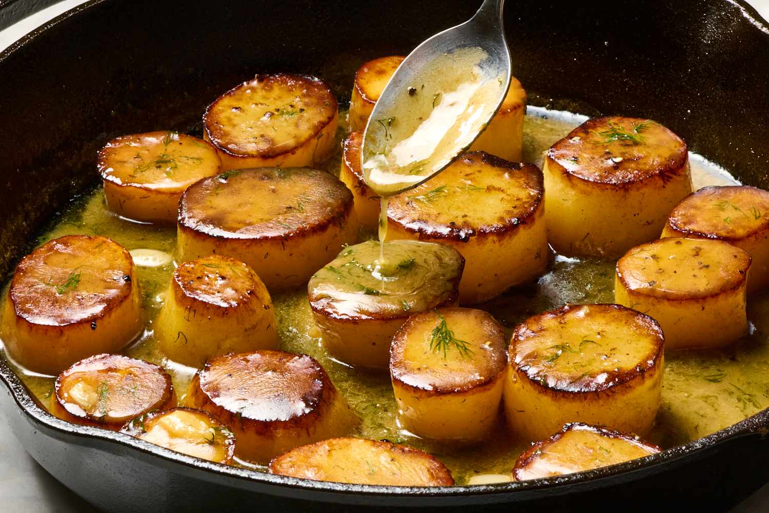 Lemon Dill Fondant Potatoes Recipe | The Kitchn