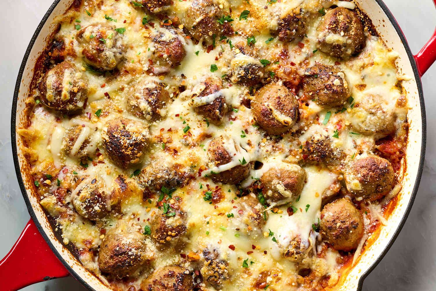 One-Pan Meatballs & Rice Recipe (6 Ingredients!) | The Kitchn