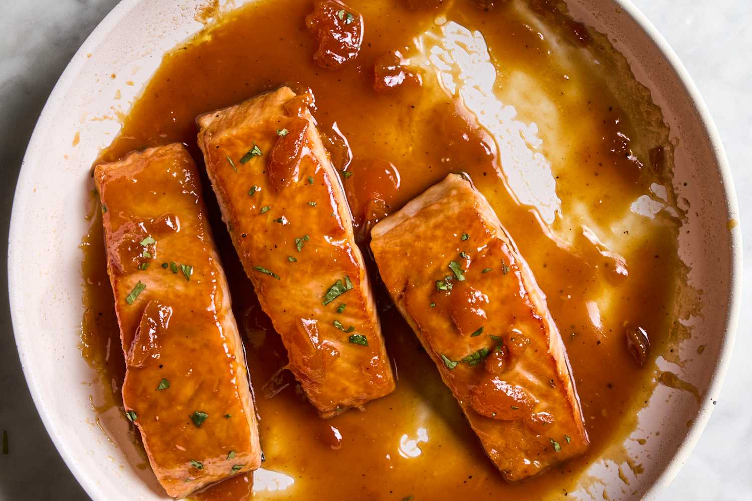 Apricot-Dijon Glazed Salmon Recipe (Just 5 Ingredients!) | The Kitchn
