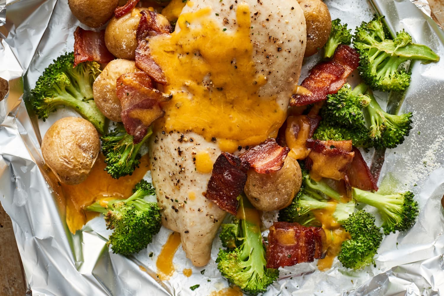Cheesy Ranch Chicken and Bacon Foil Packets | The Kitchn