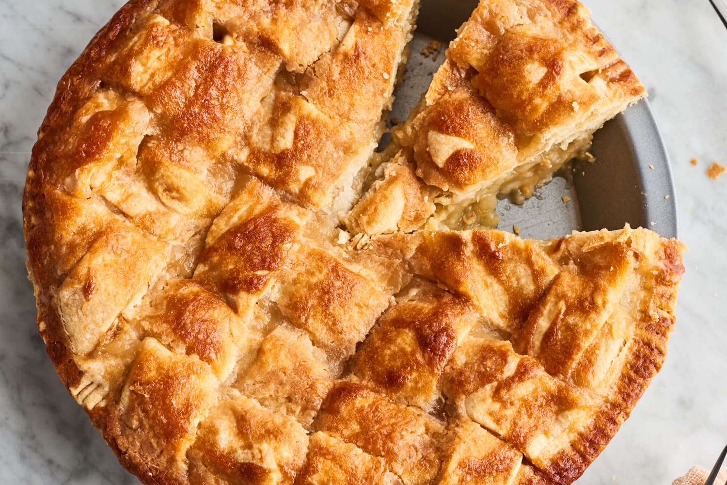 The Easiest and Best Way to Clean a Dirty Pie Dish | The Kitchn