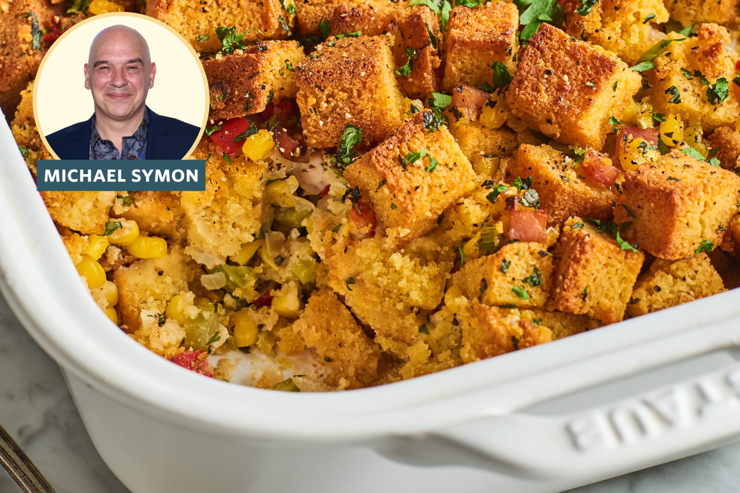 I Tried Michael Symon's Cornbread Stuffing | The Kitchn