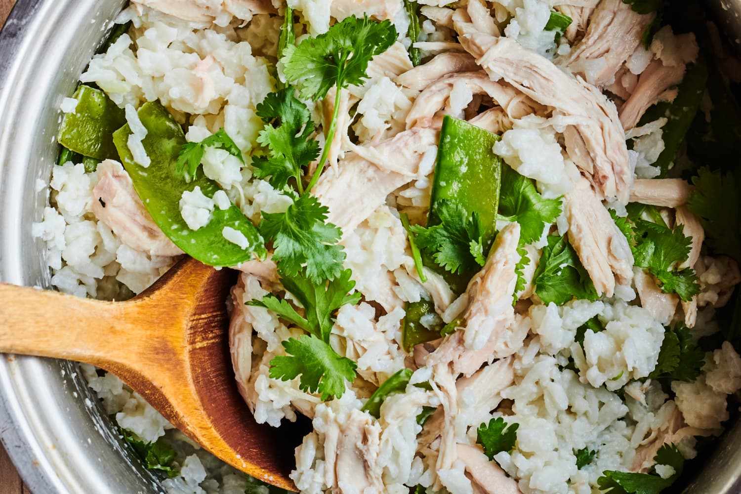 One-Pot Coconut-Cilantro Rice with Chicken | The Kitchn