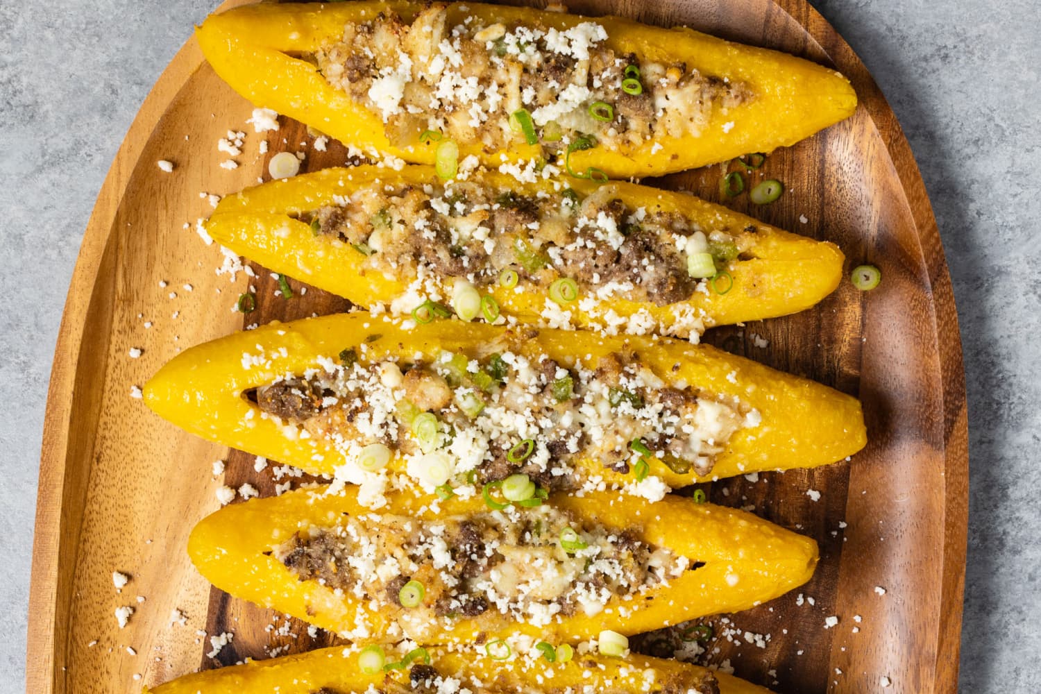 Cajun Stuffed Plantains Recipe | The Kitchn