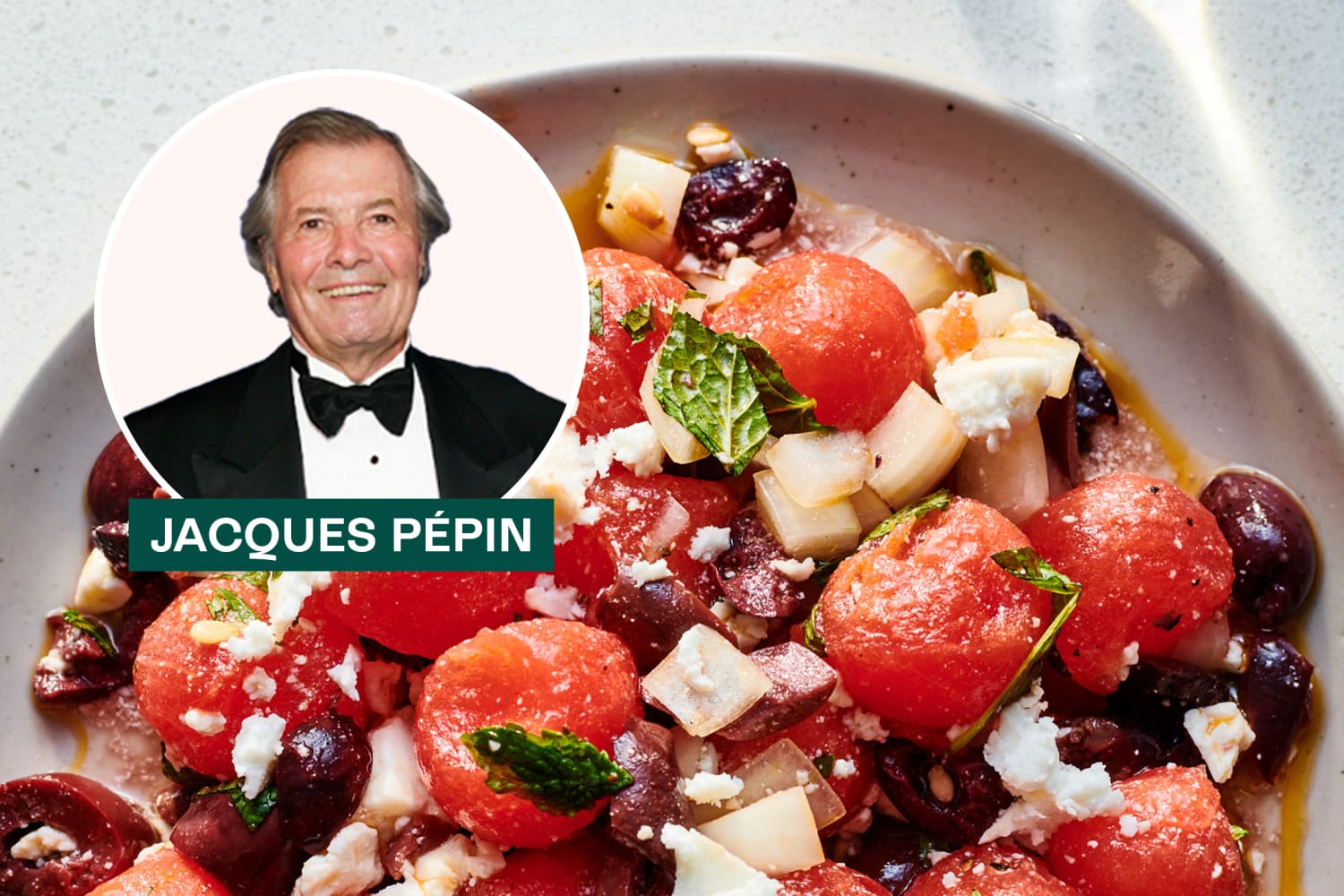 Jacques Pépin's Watermelon Salad Recipe (Melon Balls) | The Kitchn